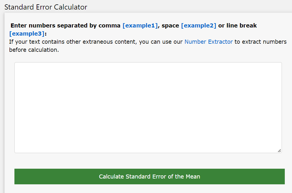 5 Best Standard Error of the Mean Calculator - JSCalc Blog