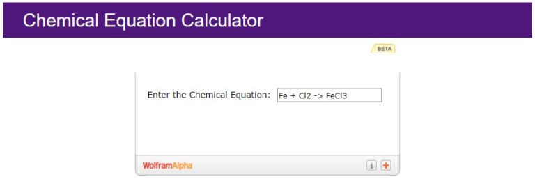 6 Best Balance Chemical Equations Calculator - JSCalc Blog