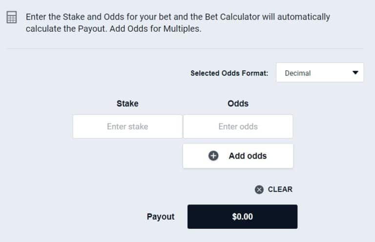 5 Best Odds Payout Calculator - JSCalc Blog