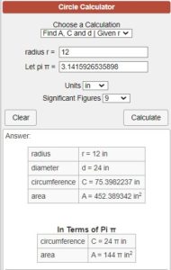 6 Best Diameter of a Circle Calculator - JSCalc Blog