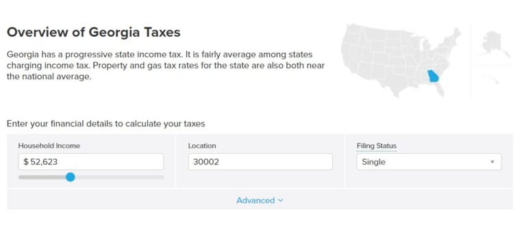 4 Best Georgia Tax Calculator To Try Out - JSCalc Blog