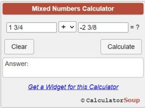 4 Best Mixed Numbers Calculator To Try! - JSCalc Blog