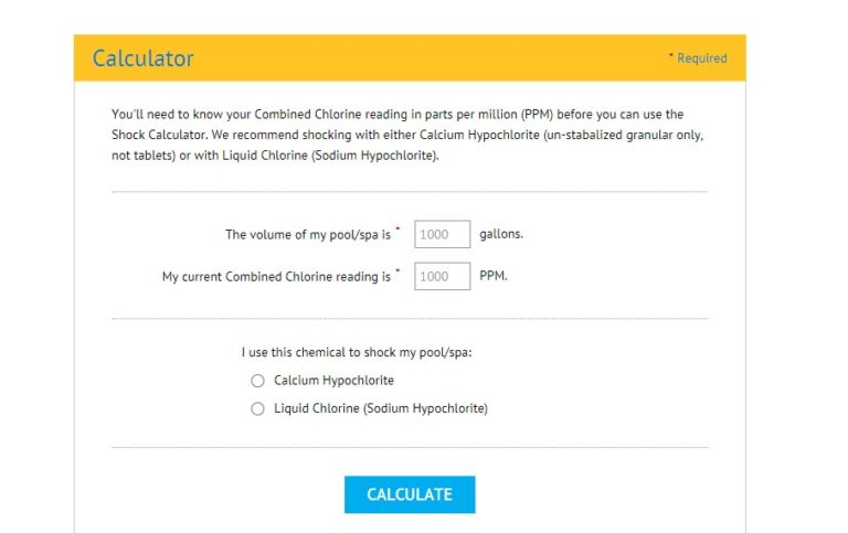 7 Best Pool Shock Calculator That You Need To Try - JSCalc Blog