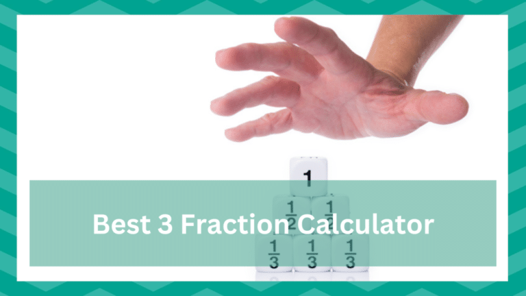 Best 3 Fraction Calculator (3 Options) - JSCalc Blog