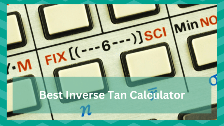 3 Best Inverse Tan Calculator - JSCalc Blog