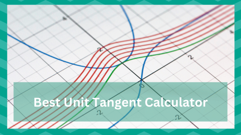 3 Best Unit Tangent Vector Calculator - JSCalc Blog