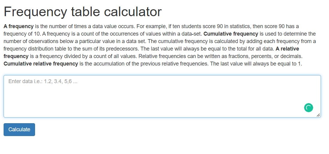 4 Best Cumulative Frequency Calculator - JSCalc Blog