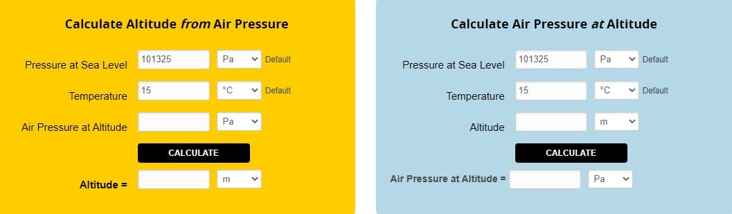 7 Best Pressure Altitude Calculator - JSCalc Blog