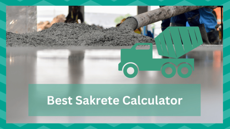 Deciding The Best Sakrete Calculator- 4 Sites - JSCalc Blog