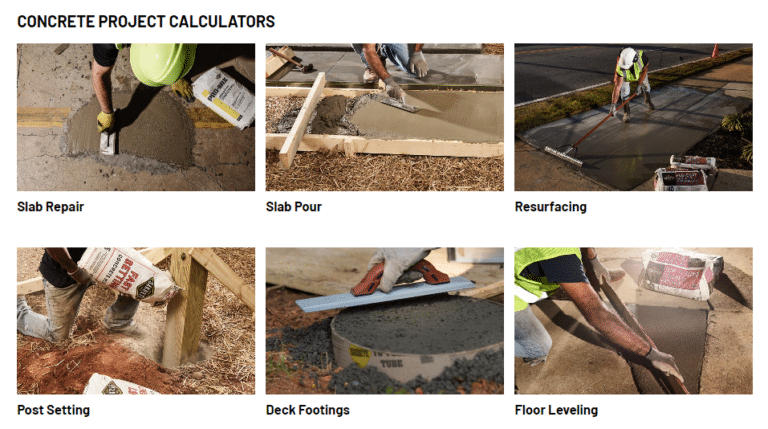 Deciding The Best Sakrete Calculator- 4 Sites - JSCalc Blog
