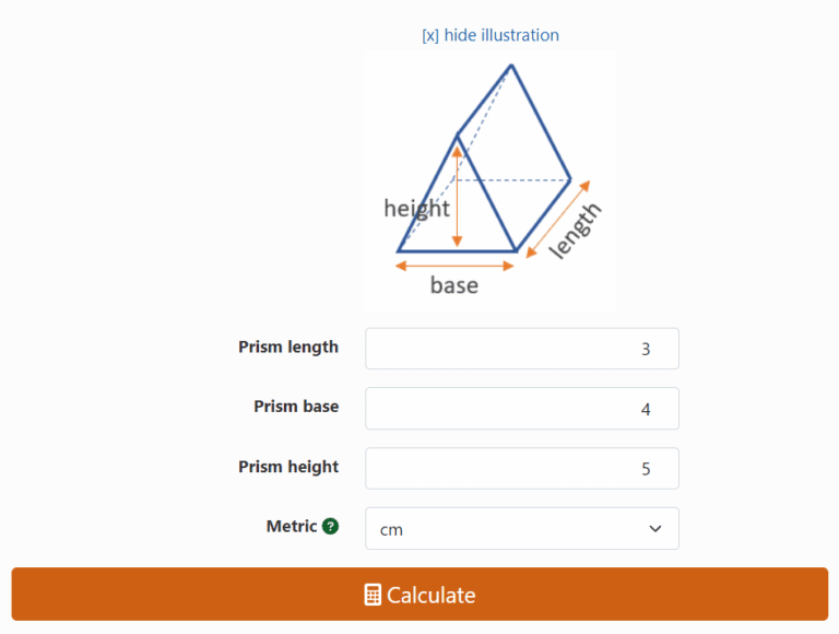 3 Best Triangular Prism Volume Calculator - JSCalc Blog 3 Best Triangular Prism Volume Calculator - JSCalc Blog
