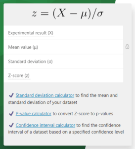 What Is The Best Z-Score Calculator?- 4 Options - JSCalc Blog